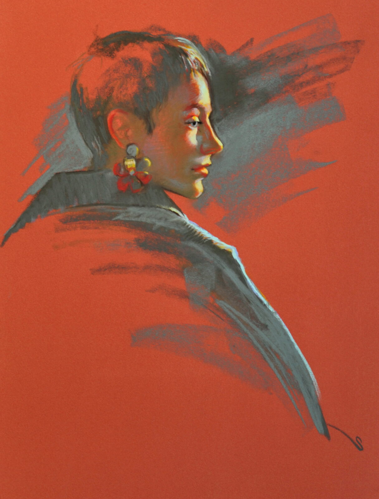 Ferrari Red - Swann Portraits