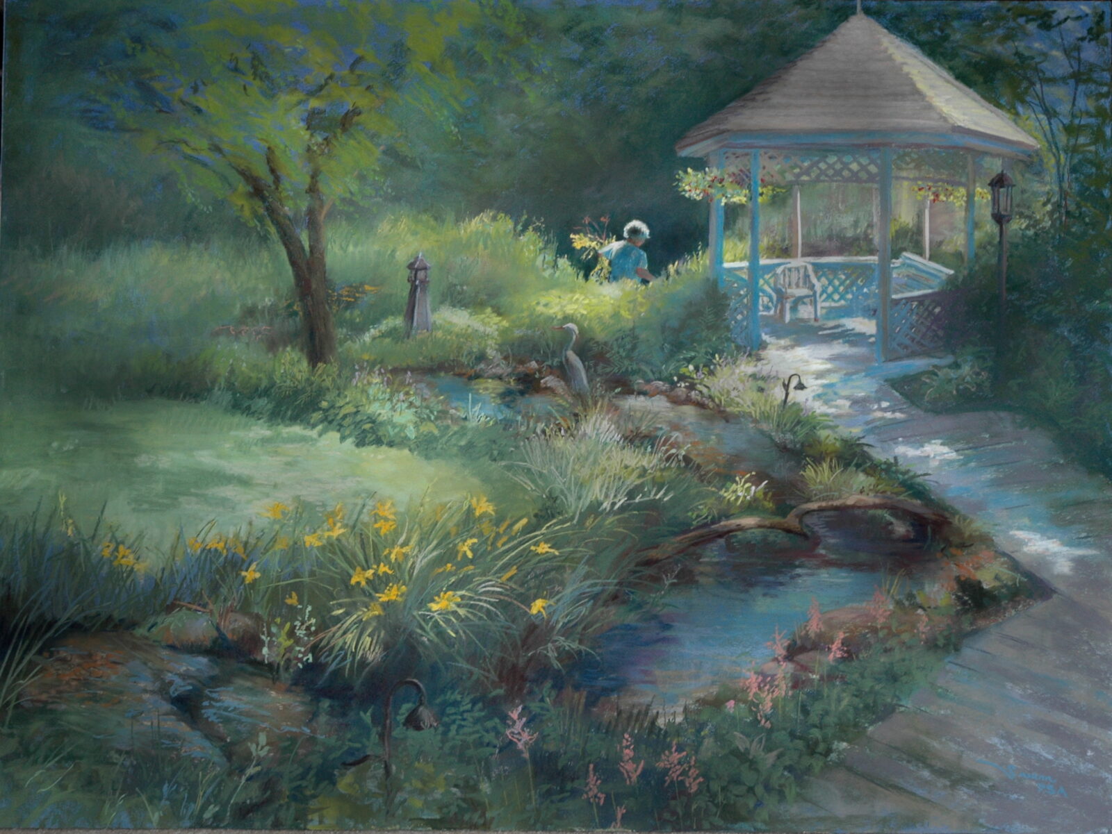 "In Her Footsteps" - Swann Portraits